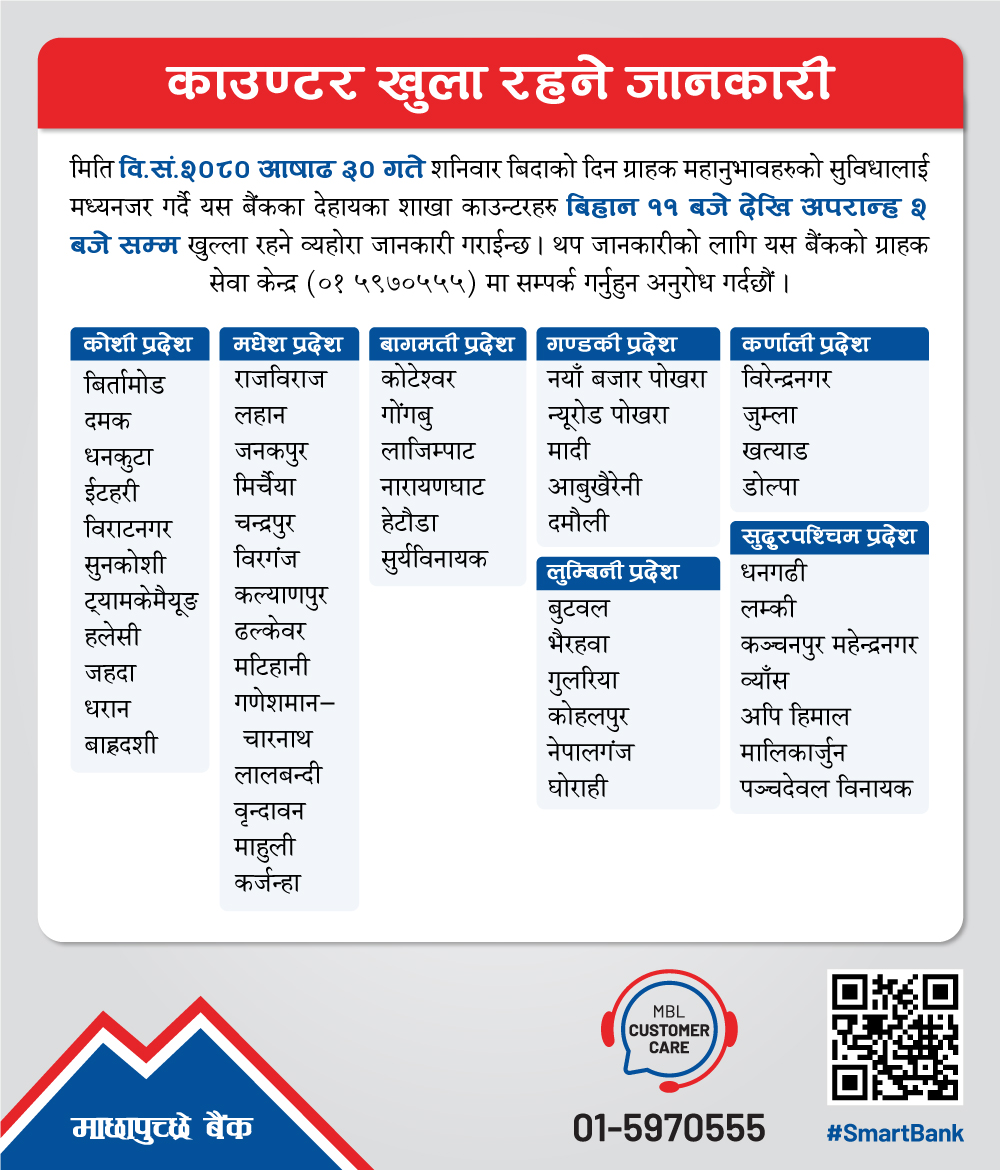 Holiday Counter Update